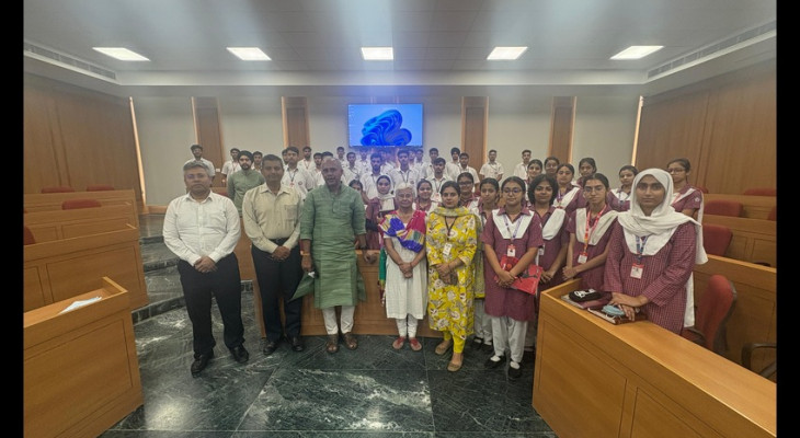 Rich Harvest Students Visit IIM Jammu Campus - BW Education